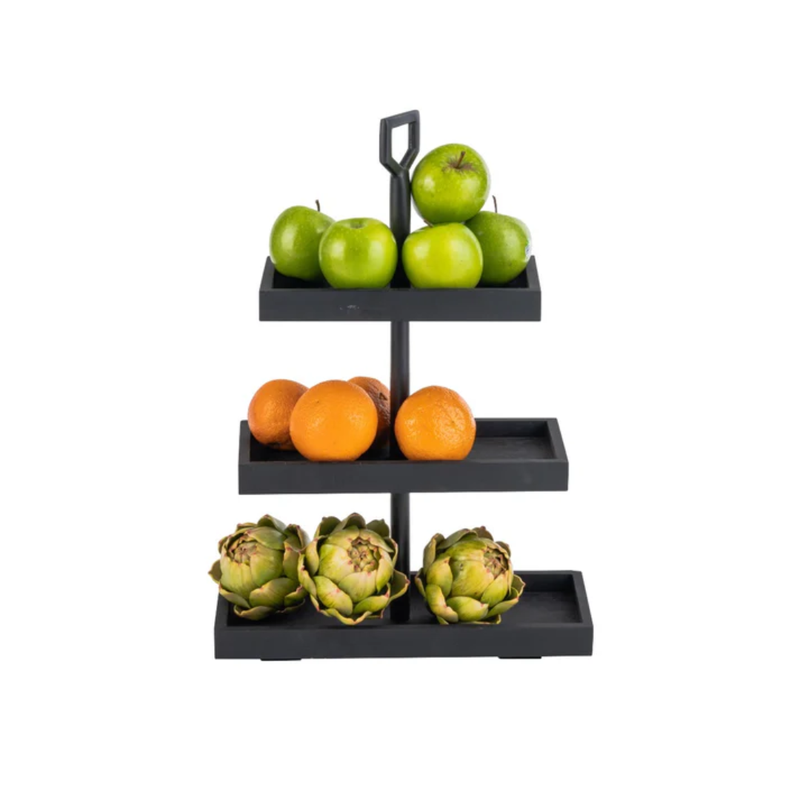 3 Tier Cake Stand / Black – Home Goods Hardware