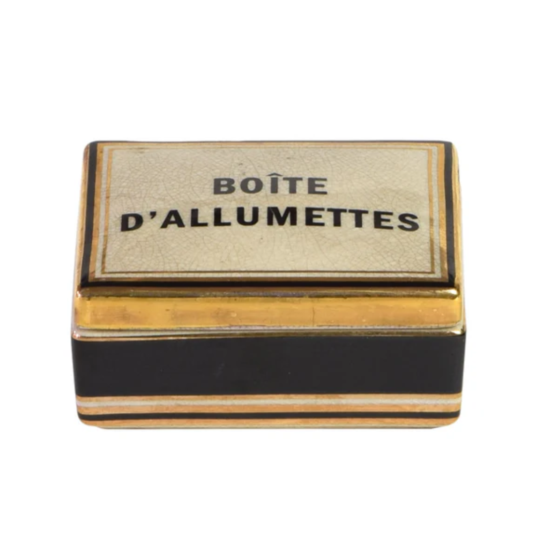 Ceramic Allumettes Box – Home Goods Hardware