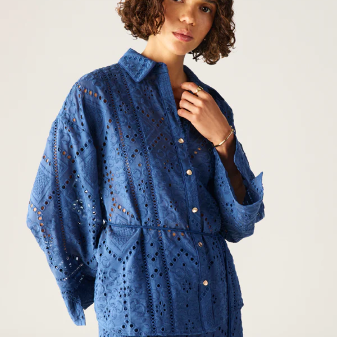 Filomena Shirt / Midnight Blue – Home Goods Hardware