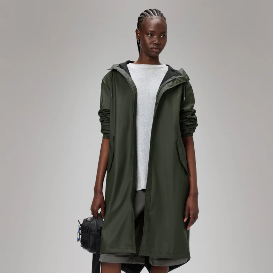 Rains Fishtail Parka / Green – Home Goods Hardware