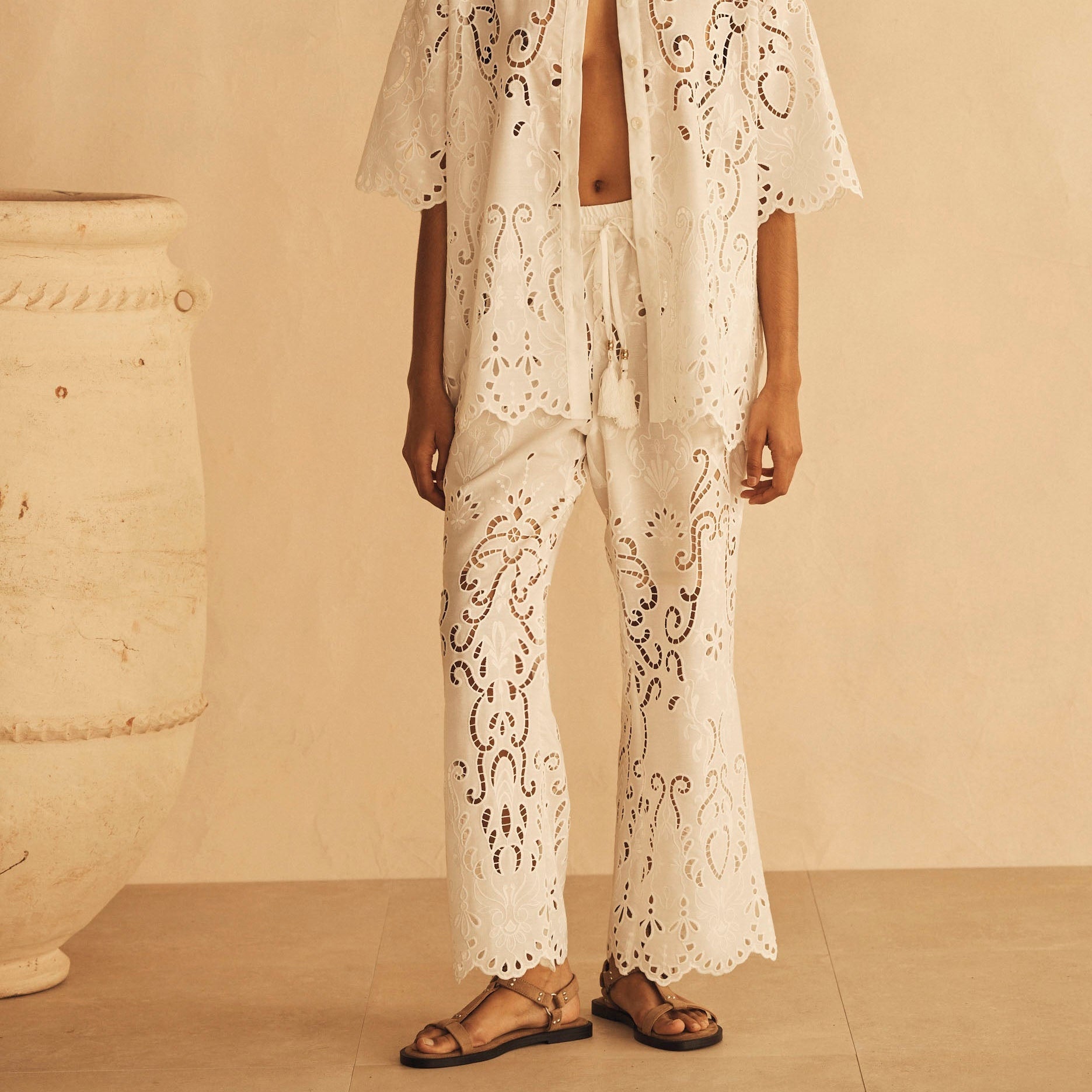 Lace Cropped Pant / Merletti – Home Goods Hardware