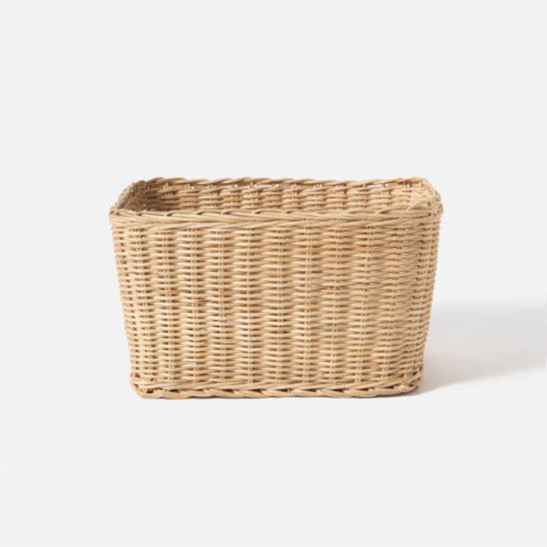 Rectangle Rattan Basket S / Natural – Home Goods Hardware