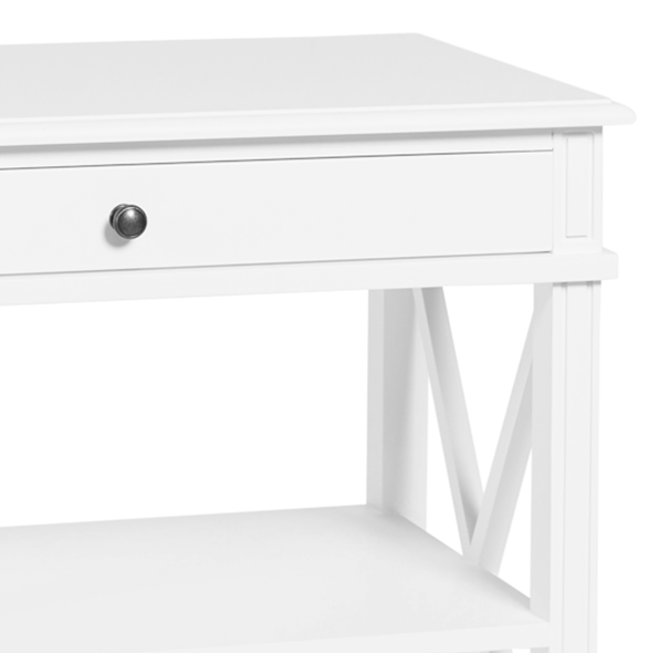 Manto Bedside Large White | Bedroom Furniture | Home Goods Hardware
