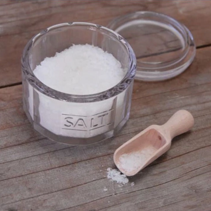 Salt Pot with Wooden Scoop – Home Goods Hardware