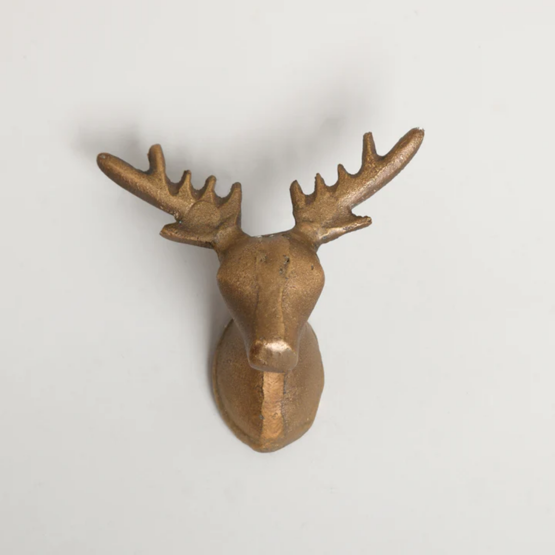 Stag Hook / Brass – Home Goods Hardware