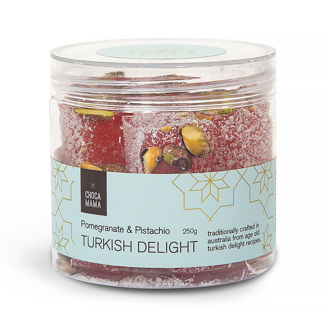 Pomegranate + Pistachio Turkish Delight Jar / 250g – Home Goods Hardware